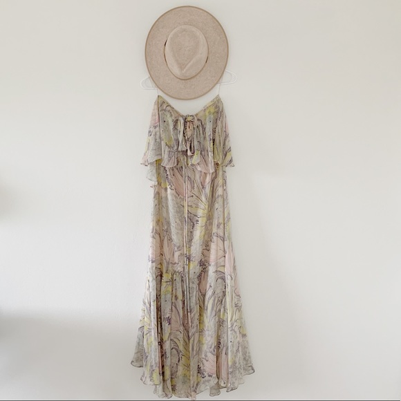 Foley + Corinna | Dresses | Foley Corinna Floral Silk Maxi Dress | Poshmark